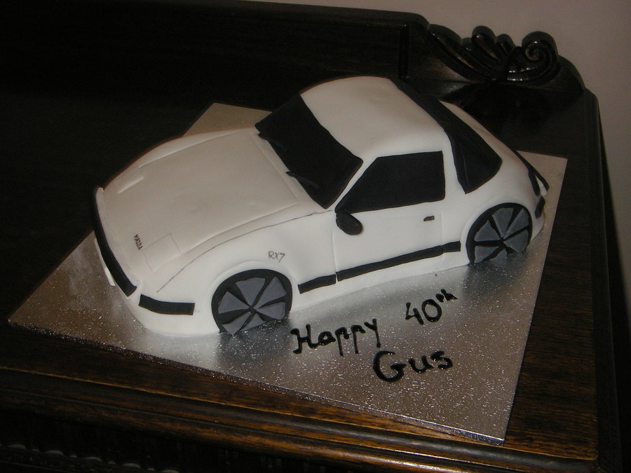 Mazda Rx7 Cake - CakeCentral.com