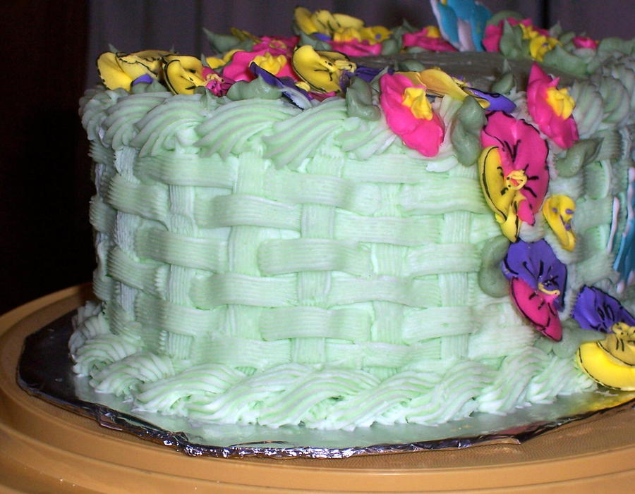 Wilton Course 2 Final "exam" Cake, 2006 - CakeCentral.com