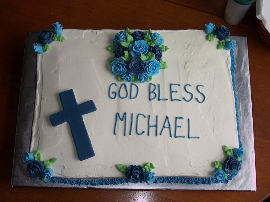 Confirmation Cake, August 2009 - CakeCentral.com