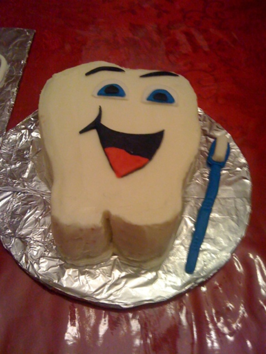 Tooth Cake - CakeCentral.com