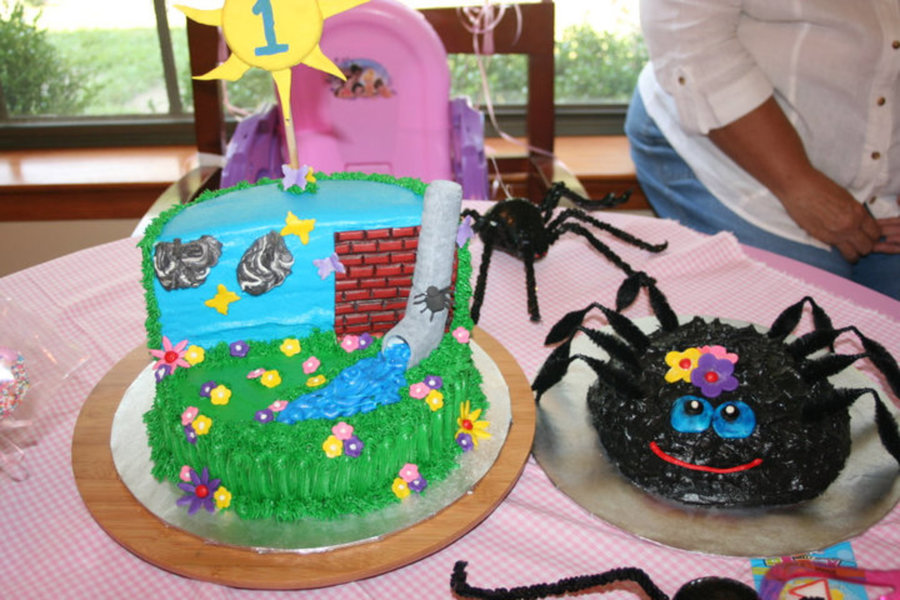 Itsy Bitsy Spider - CakeCentral.com