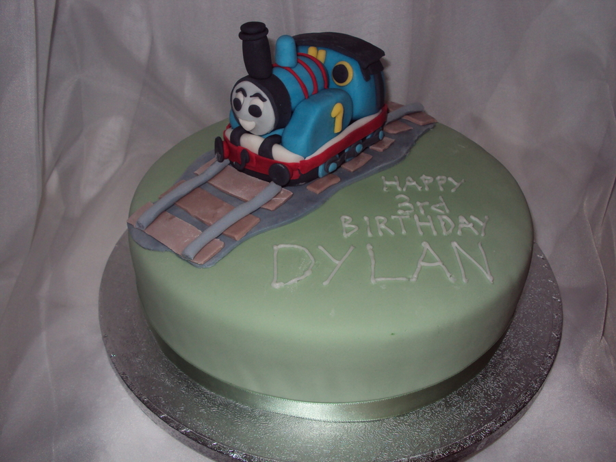 Thomas The Tank Engine 3Rd Birthday Cake - CakeCentral.com