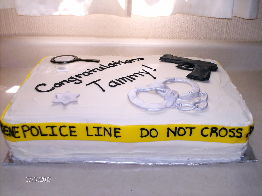 Crime Scene Investigator - CakeCentral.com