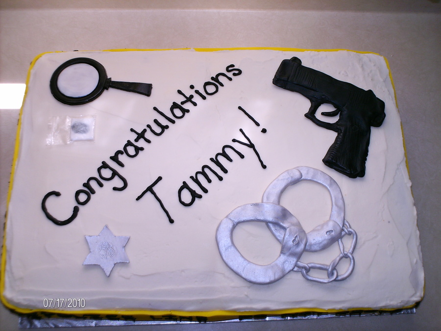 Crime Scene Investigator - CakeCentral.com