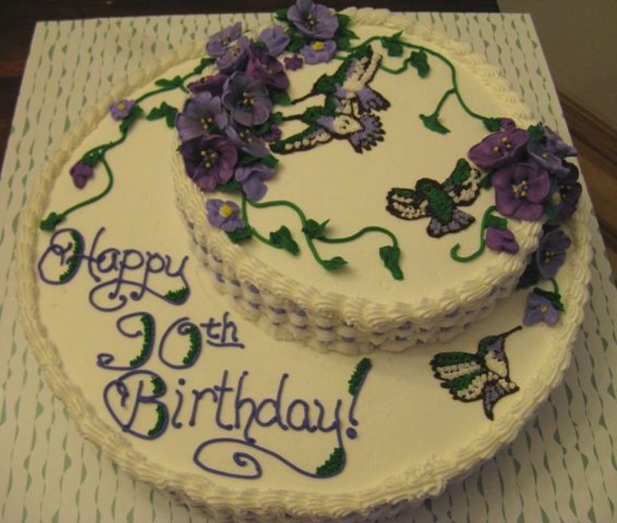 90Th Birthday Cake - CakeCentral.com