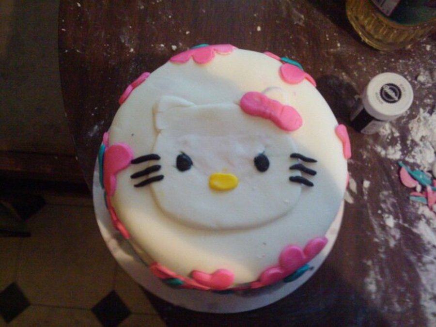 First Time All Fondant Cake - CakeCentral.com