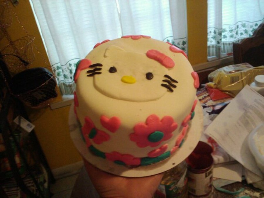 First Time All Fondant Cake - CakeCentral.com