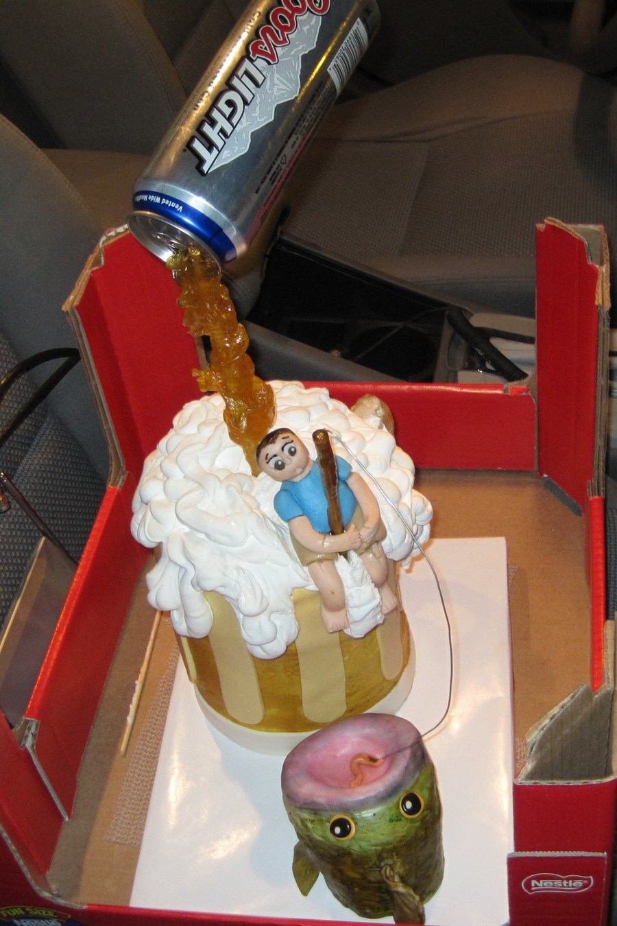 Beer And Fishing - CakeCentral.com