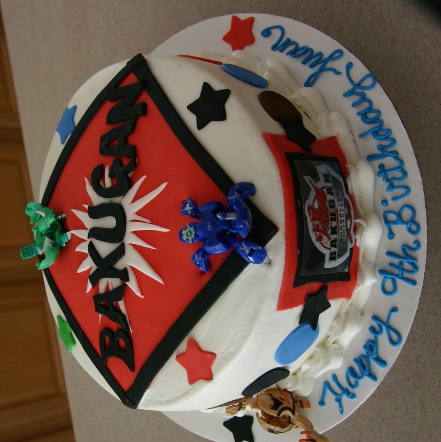 Bakugan Birthday Cake - CakeCentral.com