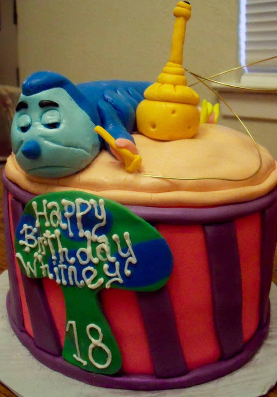 Hookah Smoking Caterpillar - CakeCentral.com