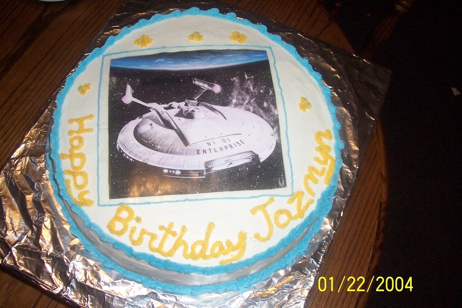 Star Trek Birthday Cake - CakeCentral.com