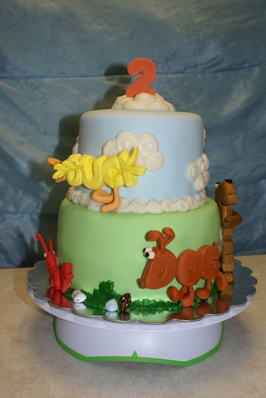 Word World Cake - CakeCentral.com