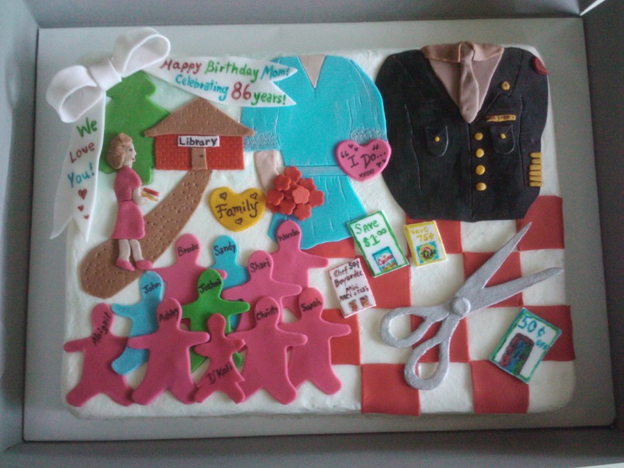4 Stages Of Life Cake - CakeCentral.com