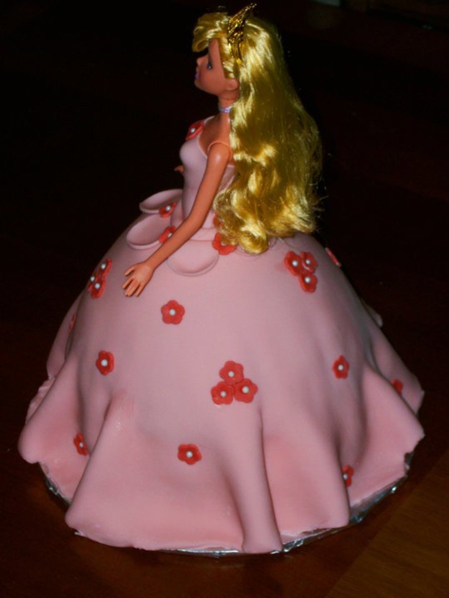 Pink Barbie Cake - CakeCentral.com