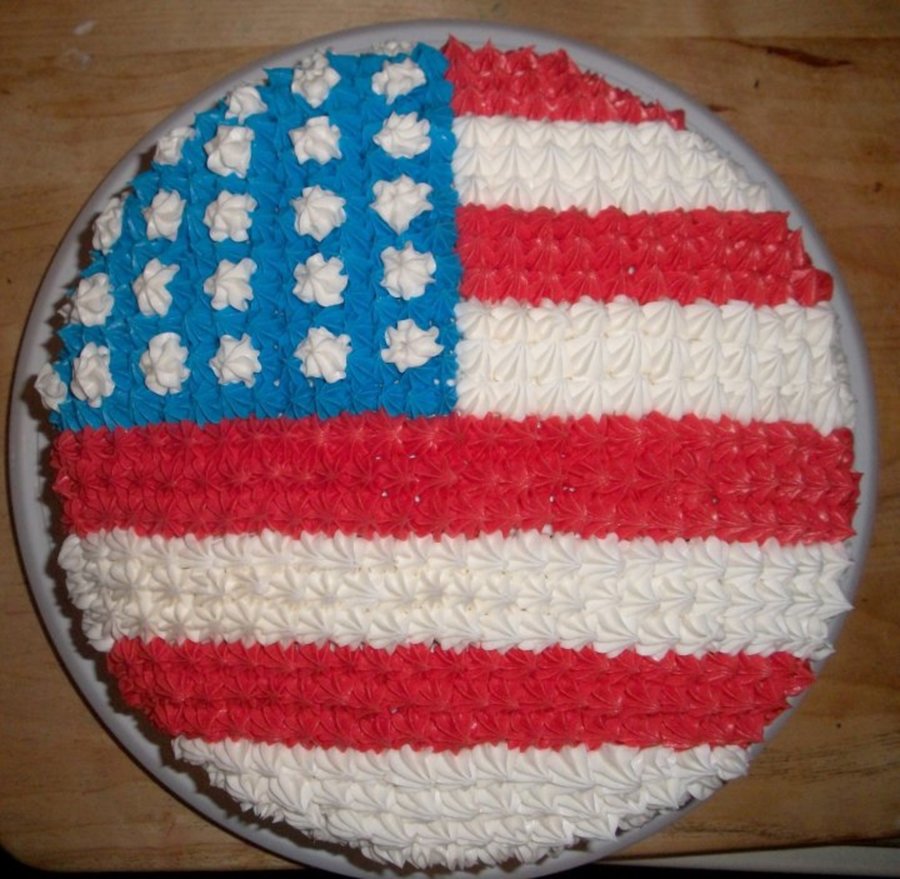 American Flag - CakeCentral.com