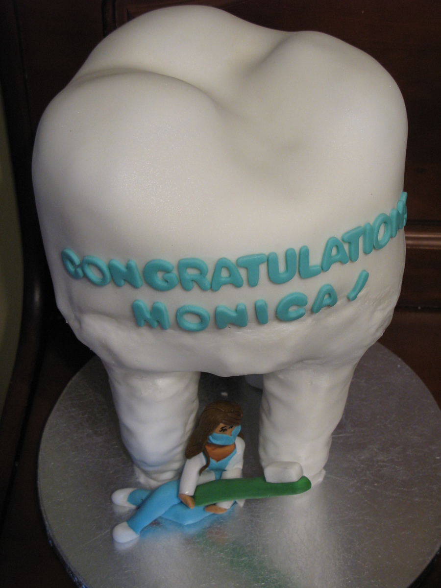 Toothache Tooth - CakeCentral.com