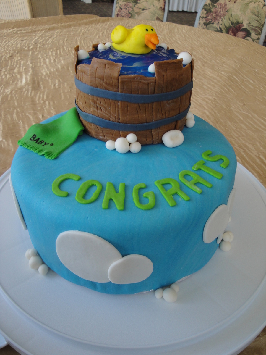 Wash Tub Cake - CakeCentral.com