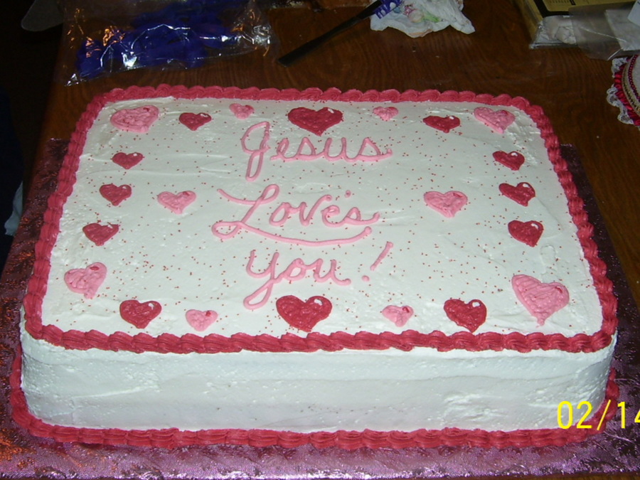 Valentines At The Church - CakeCentral.com