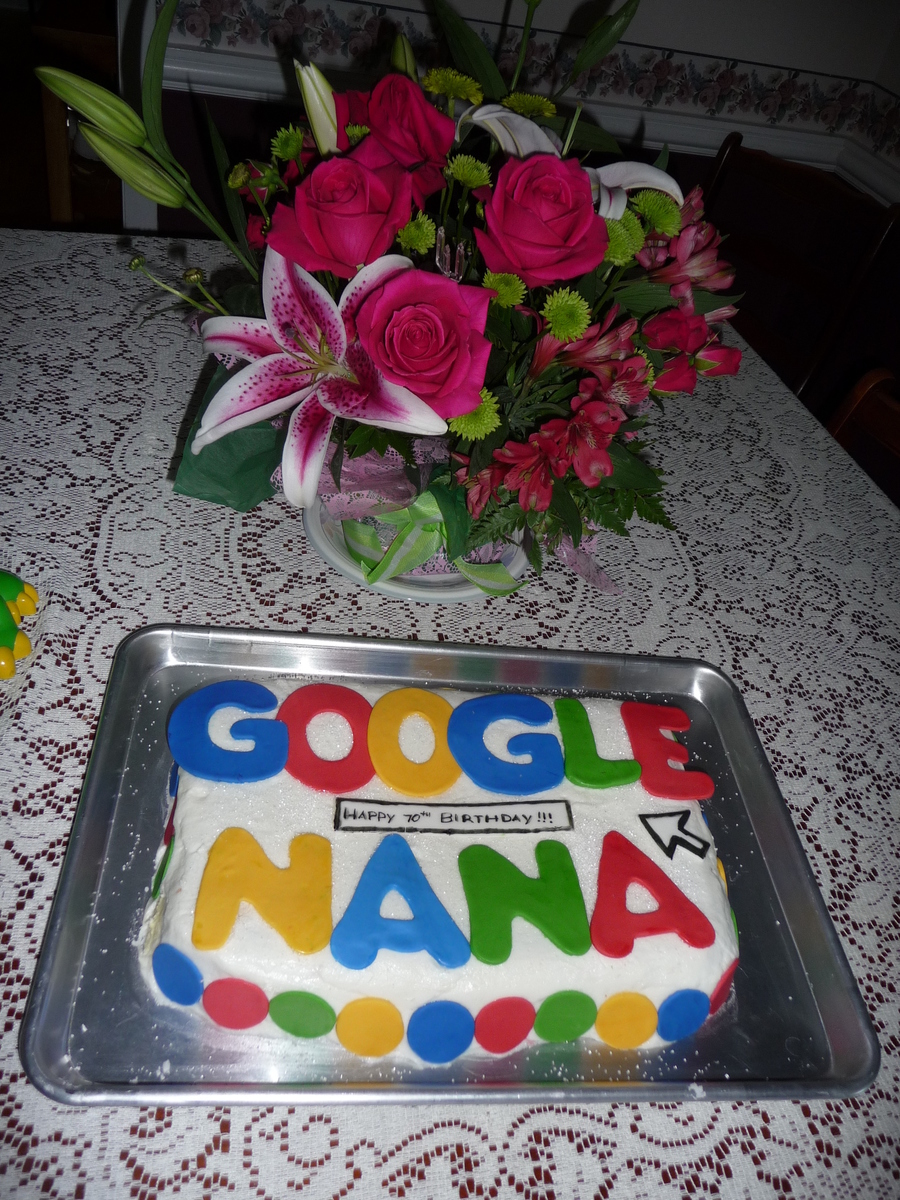 Google Cake - CakeCentral.com