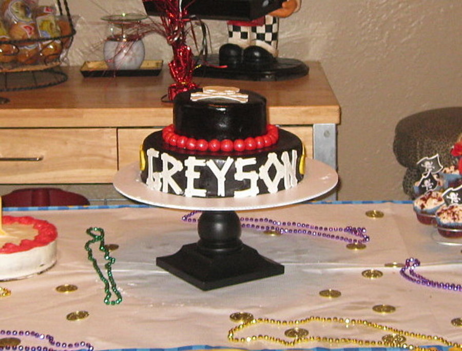 Greyson's Pirate Cake ! - CakeCentral.com