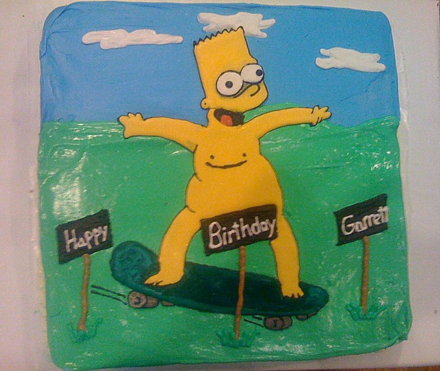 Bart Simpson - CakeCentral.com