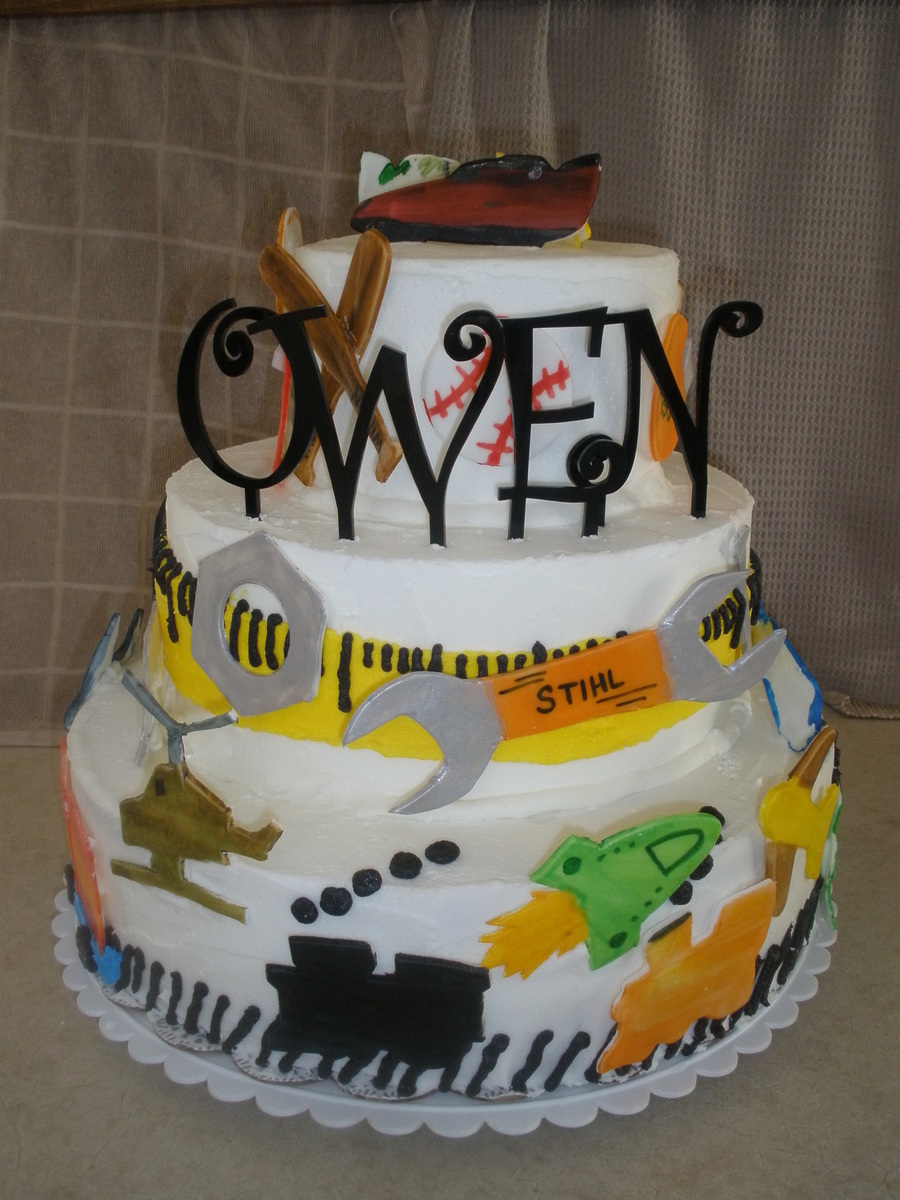 'toy' Birthday Cake - CakeCentral.com