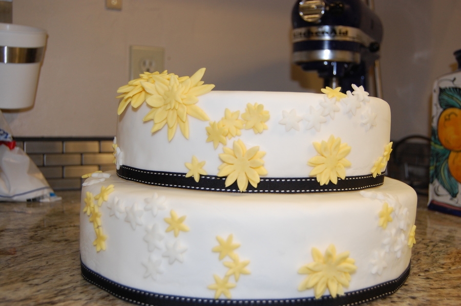 Practice Wedding Cake - CakeCentral.com