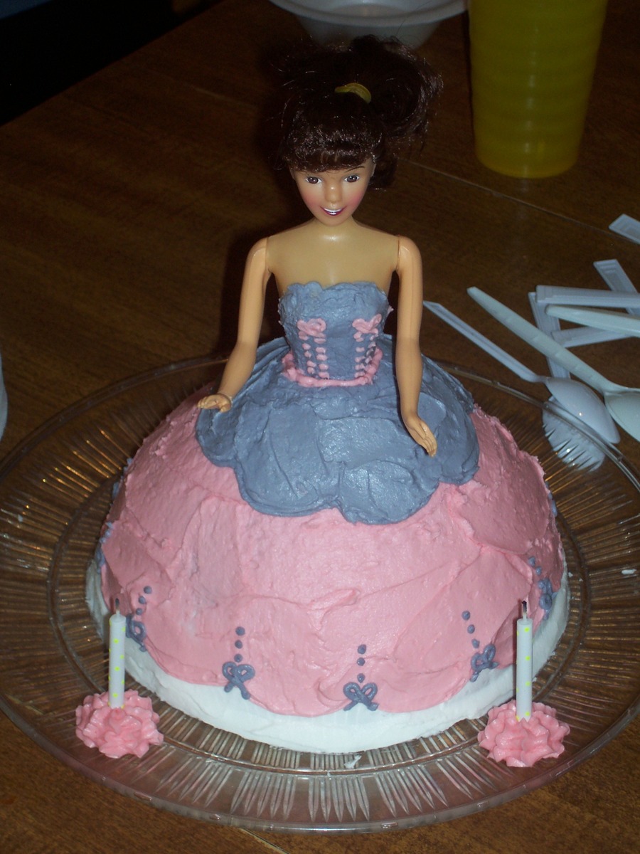 2Nd Birthday Doll Cake - CakeCentral.com