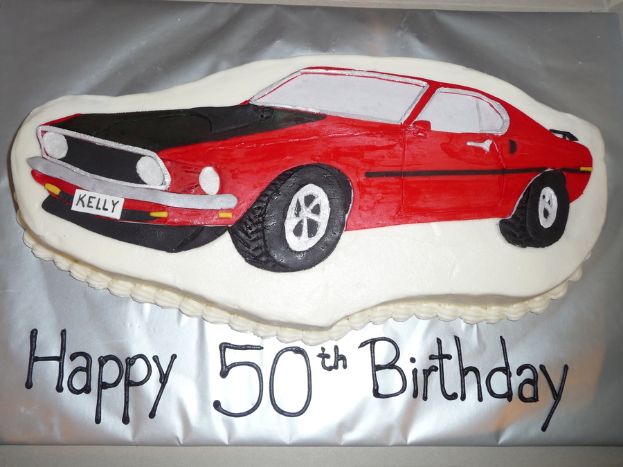 69' Mustang Mach I - CakeCentral.com