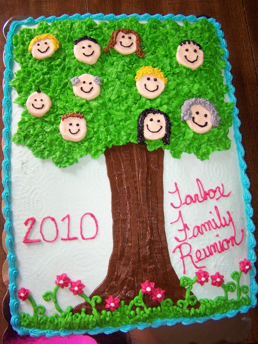 Family Reunion Cake - CakeCentral.com
