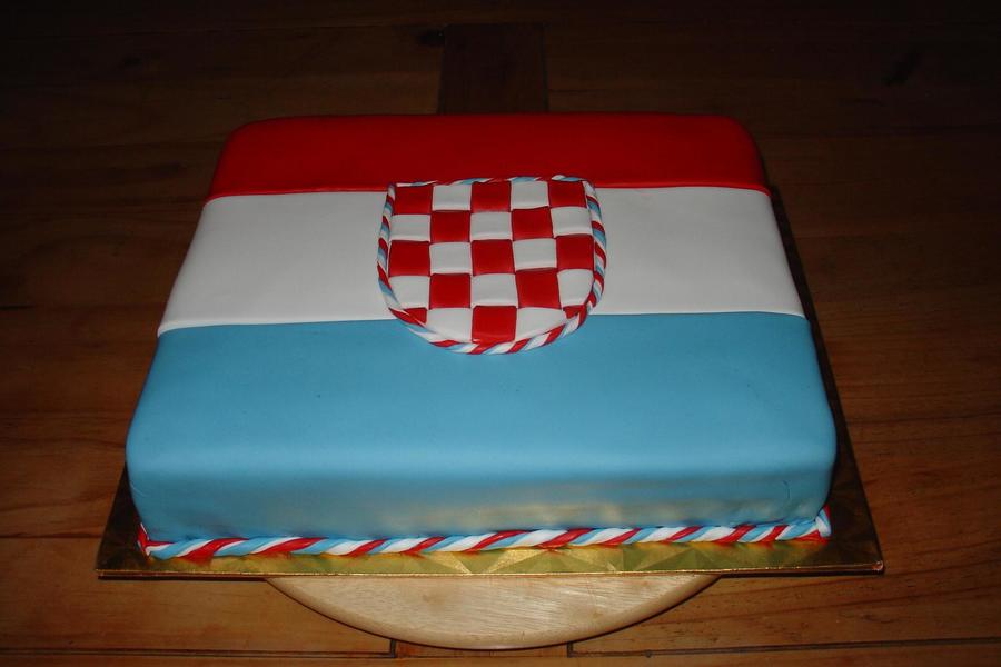 Croatia Flag - CakeCentral.com