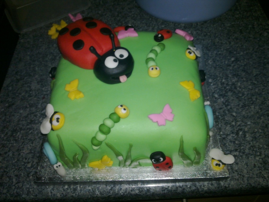 Bug Garden! - CakeCentral.com