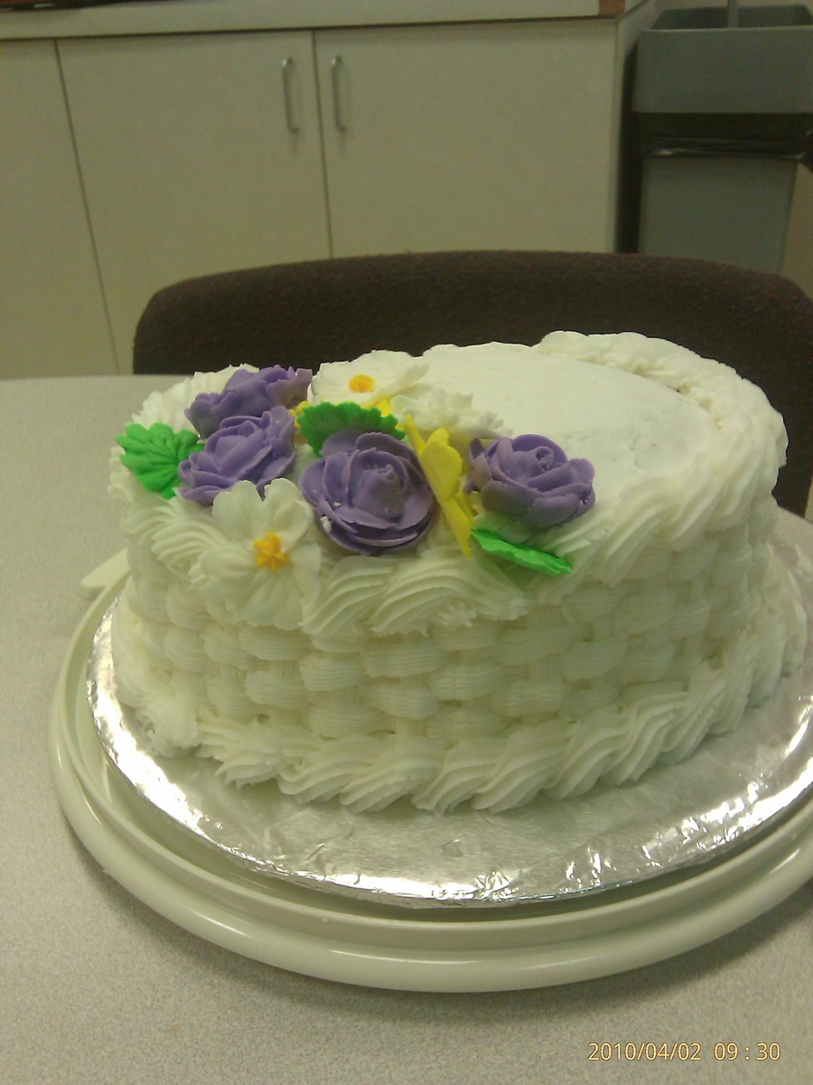 Basket Weave - CakeCentral.com