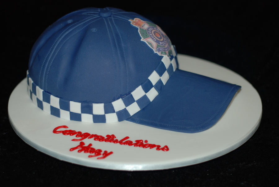 Police Graduation Cake - CakeCentral.com