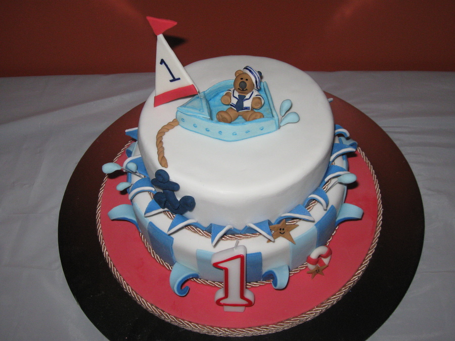 Teddy Bear Sailor - CakeCentral.com