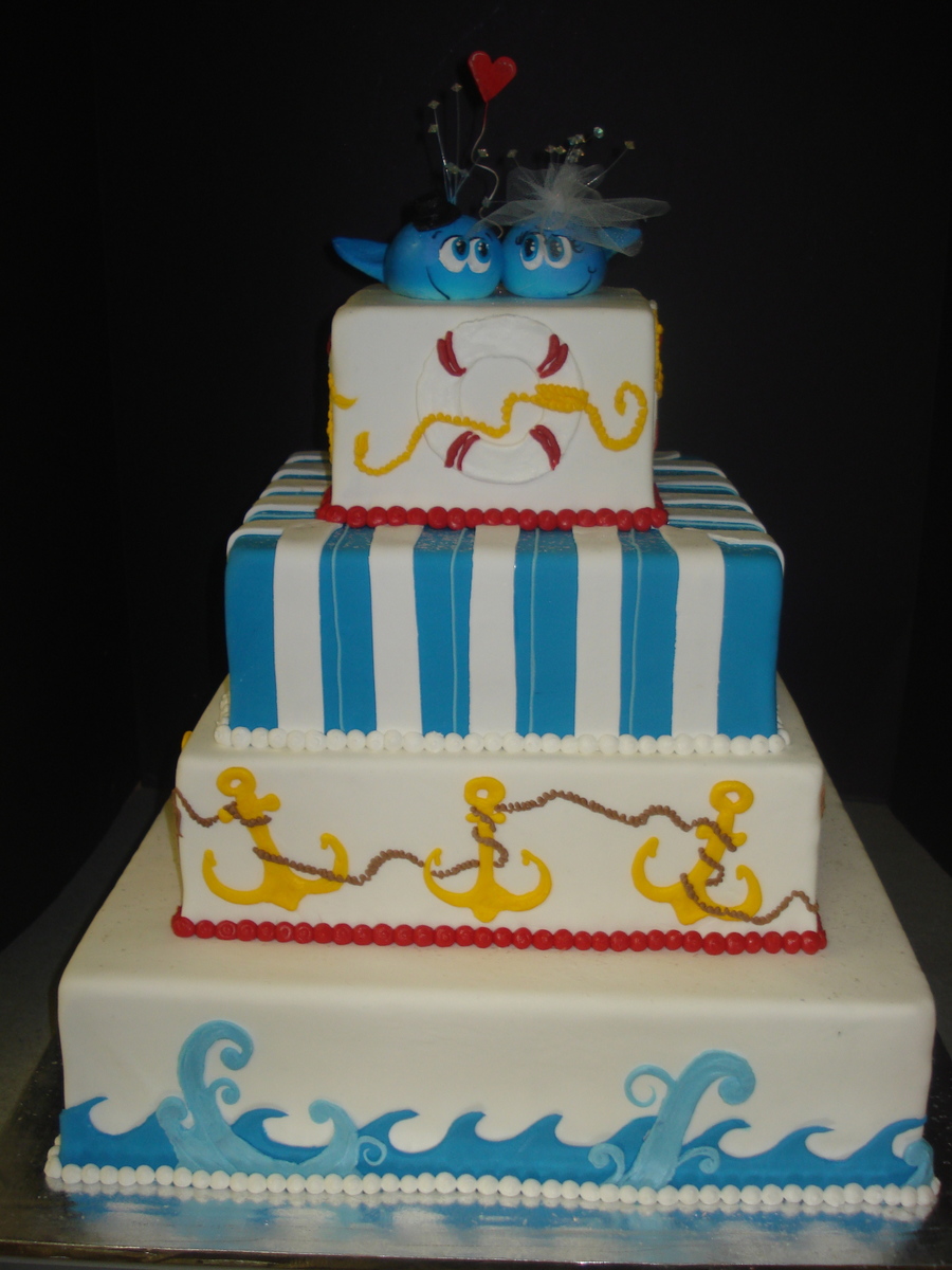 Whimsical Whales - CakeCentral.com