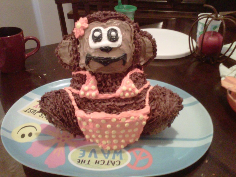 Bikini Monkey - CakeCentral.com