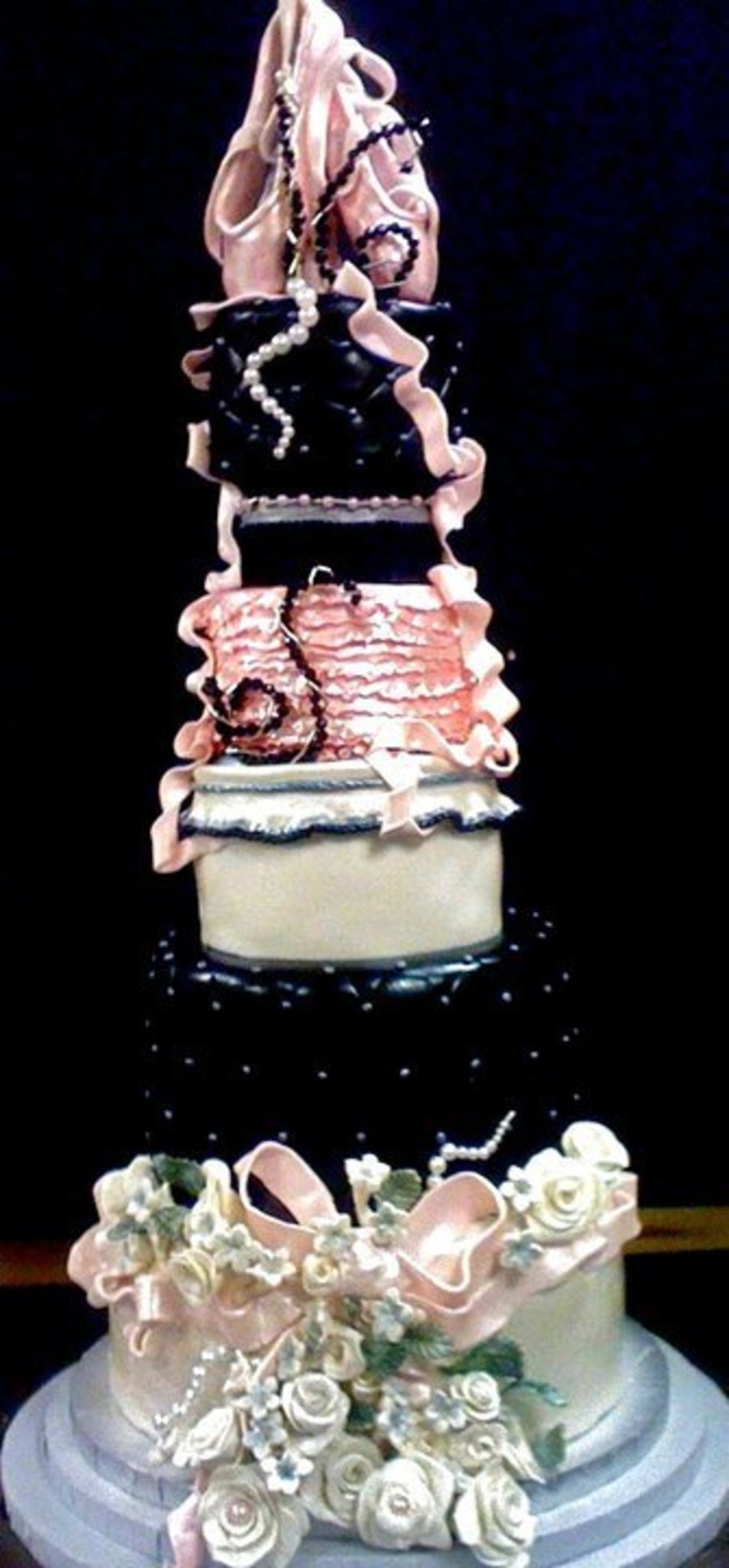 Sweet Sixteen Ballet Themed Cake - CakeCentral.com