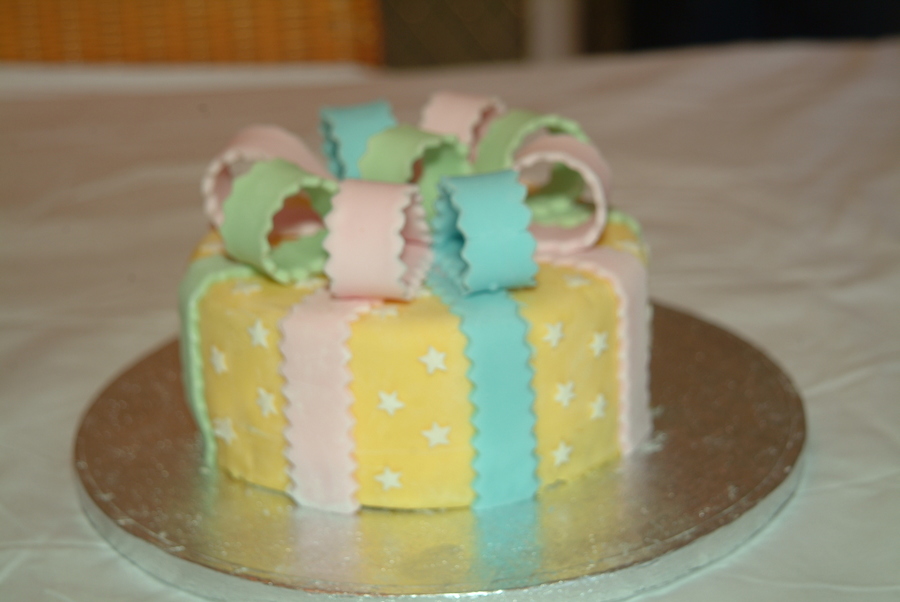 Yellow Bows - CakeCentral.com