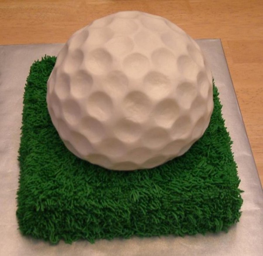 Golf Ball Cake - CakeCentral.com