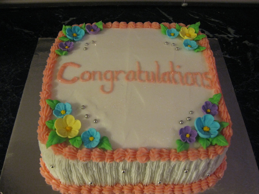Congratulations Cake - CakeCentral.com