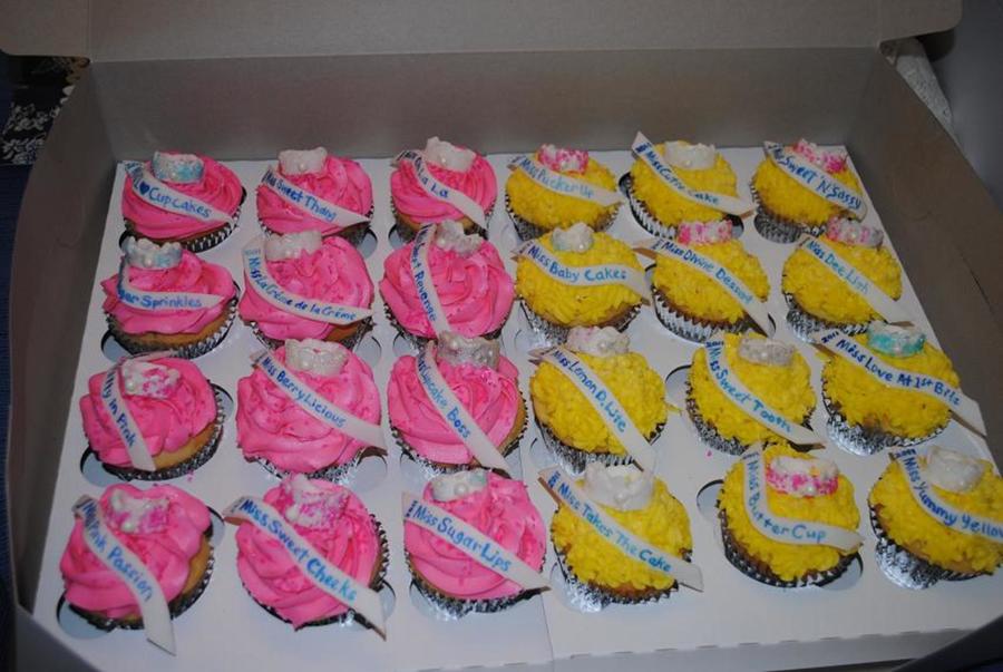 Pageant Cupcakes - CakeCentral.com