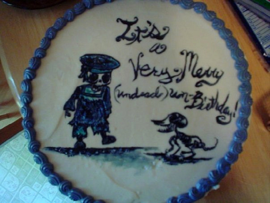 Undead Birthday - CakeCentral.com