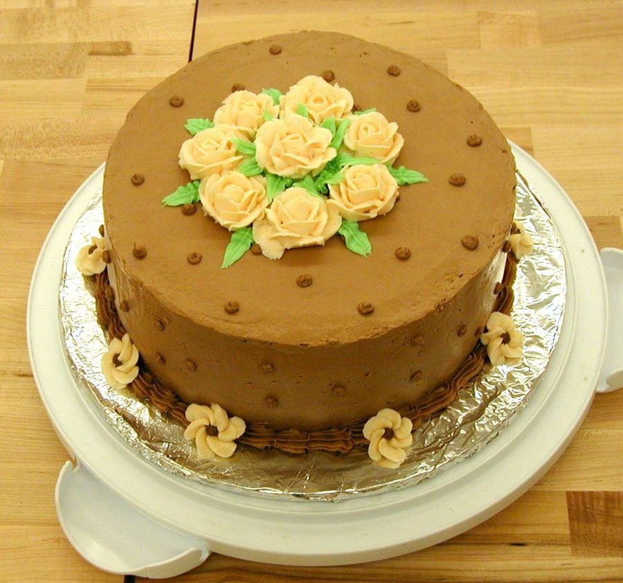 Twist On Final Wilton Class 1 Cake - CakeCentral.com