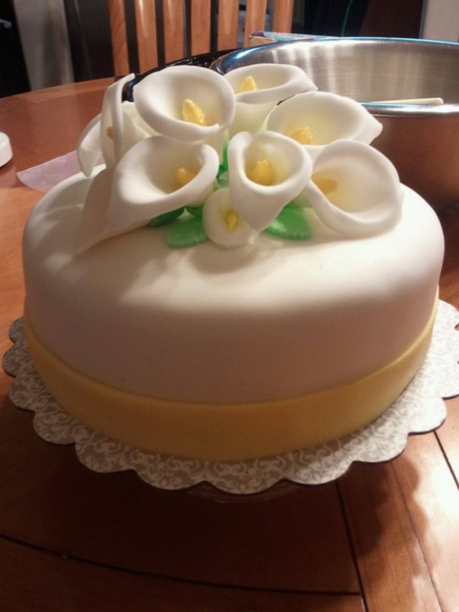 Calla Lilies - CakeCentral.com