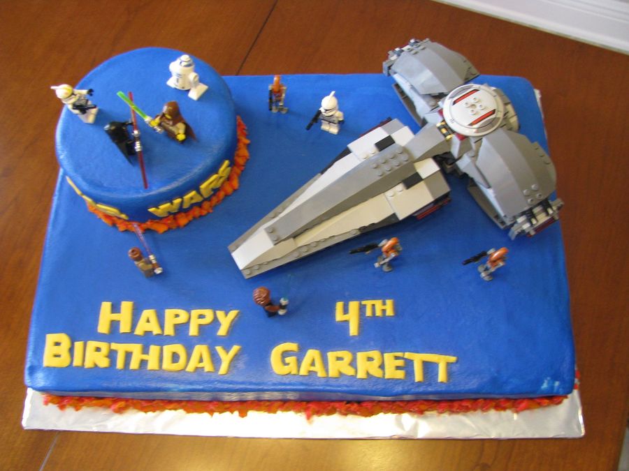 Lego Star Wars Birthday Cake - CakeCentral.com