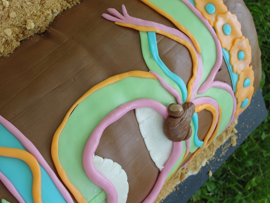 Tiki Totem Cake - CakeCentral.com