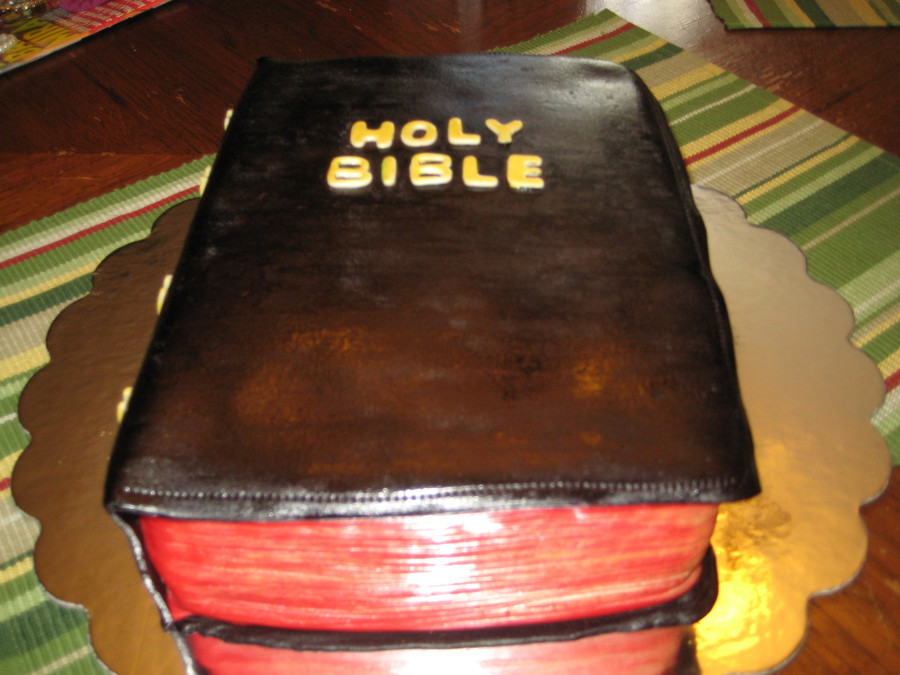 Holy Bible - CakeCentral.com