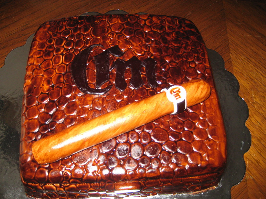 Cigar Cake - CakeCentral.com