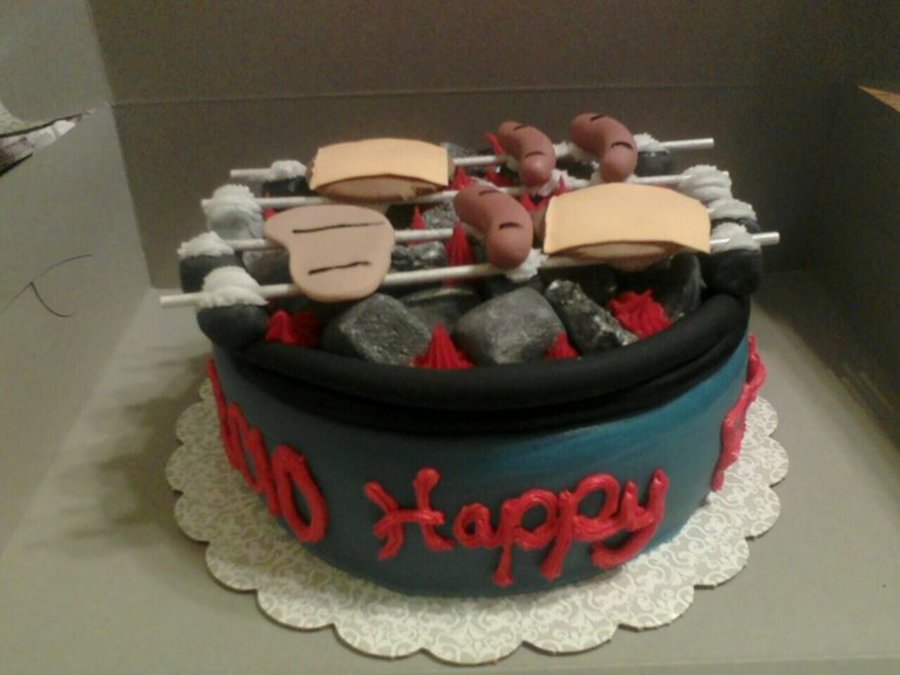 Bbq Cake - CakeCentral.com